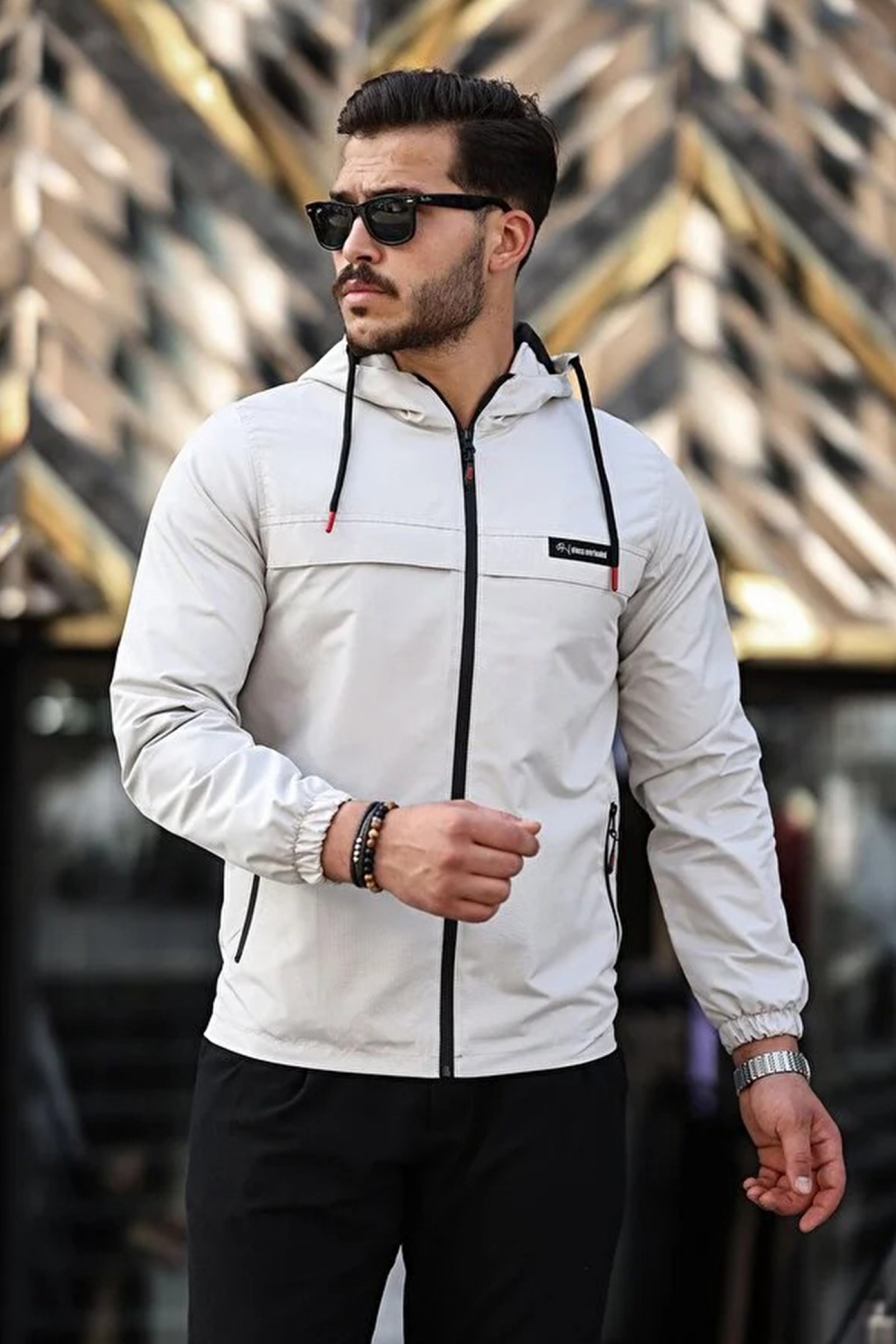 Men's Jacket - Stone - Kevin