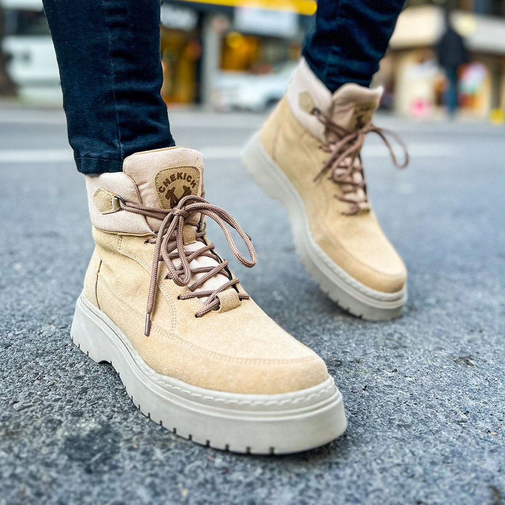 Mens Boots - Sand - 225