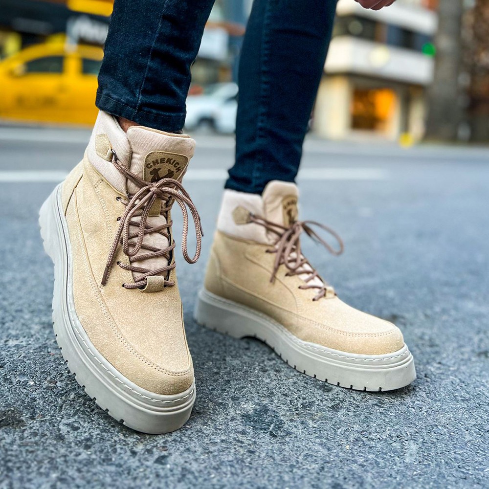 Mens Boots - Sand - 225