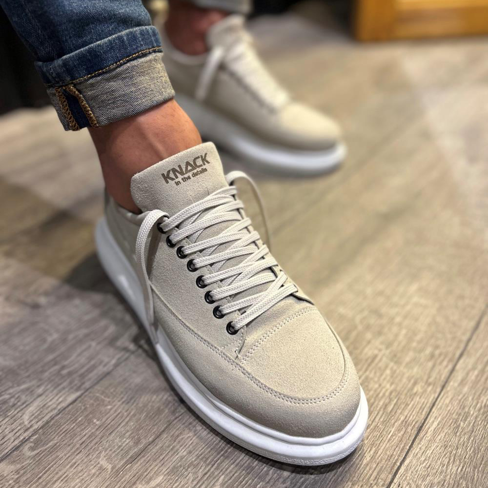 Mens Sneakers - Stone - 814