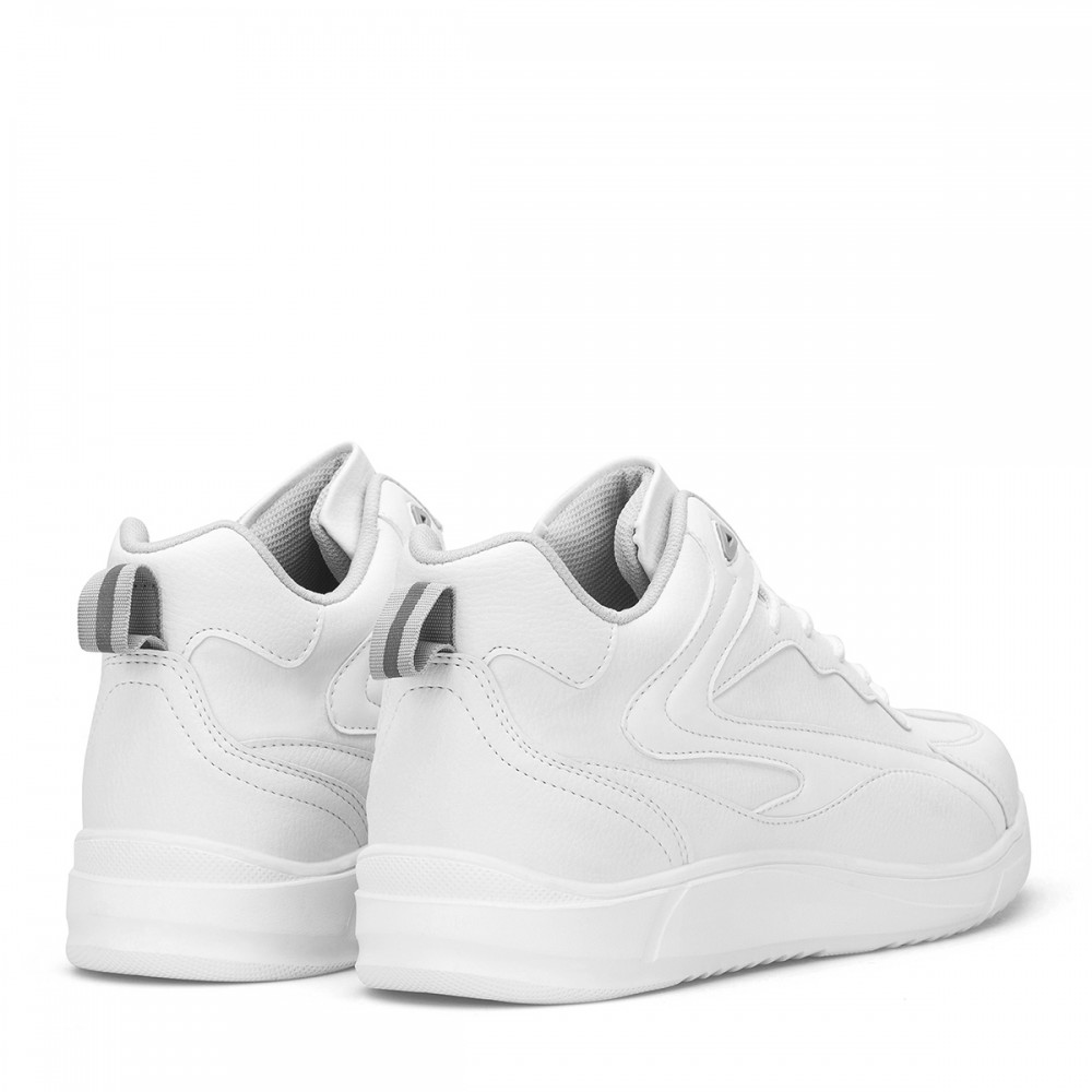 Mens High Top Sneakers - White - DS3.1204